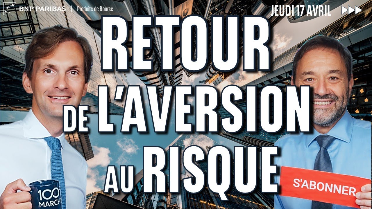 Retour de l'aversion au risque - 100% Marchés